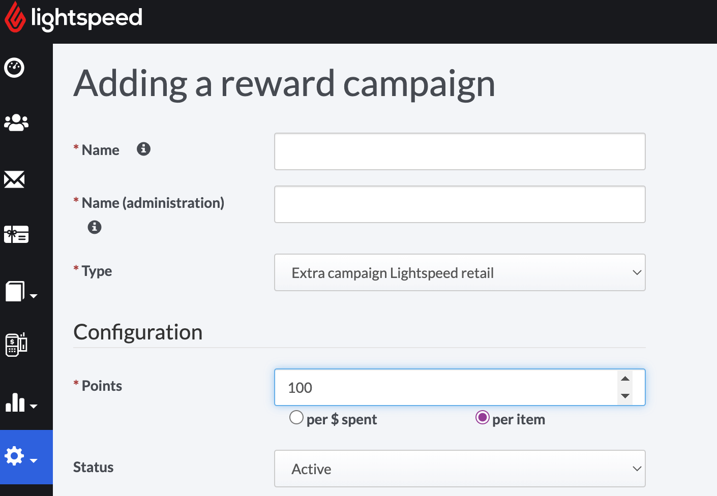 About loyalty campaigns – Lightspeed Golf