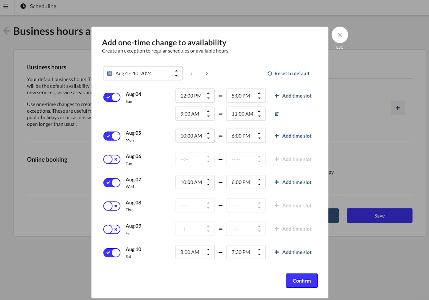 Scheduling overview – Lightspeed Golf